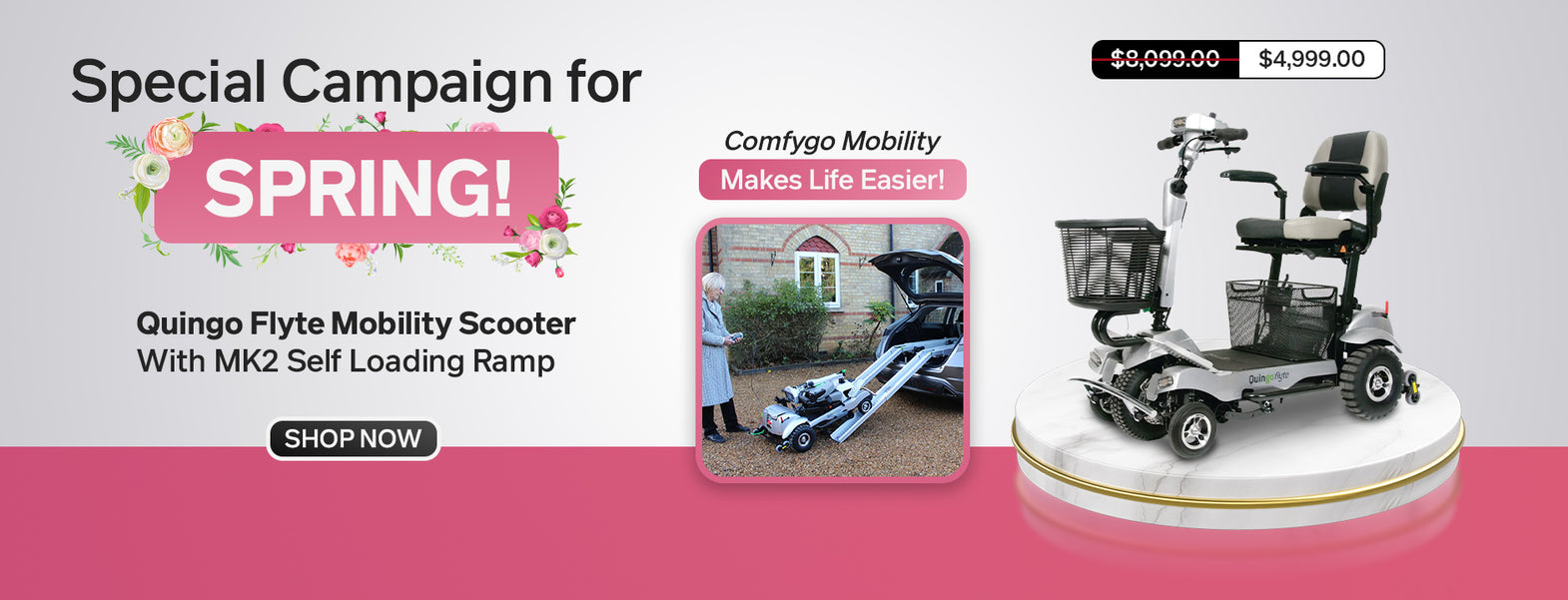 ComfyGO Mobility | Electric Wheelchair and Mobility Scooter